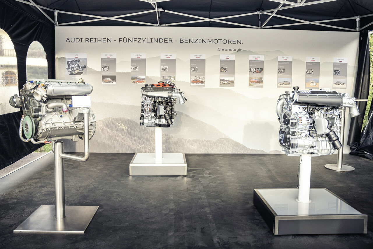 Powerhouses: five-cylinder engines at Audi | Audi MediaCenter