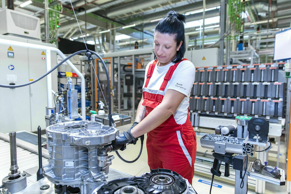 Audi at the Győr site | Audi MediaCenter