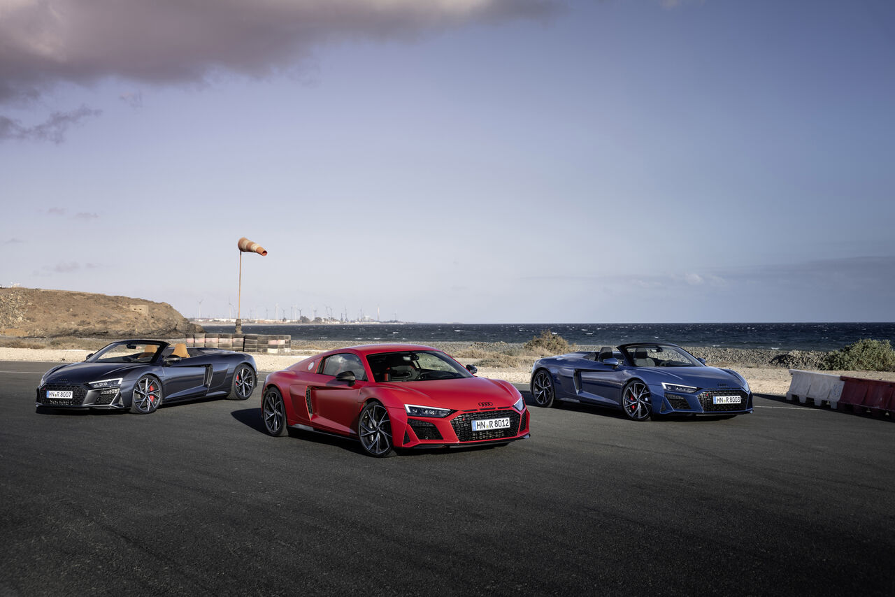 The sheer joy of driving redefined: Audi R8 V10 performance RWD (until ...
