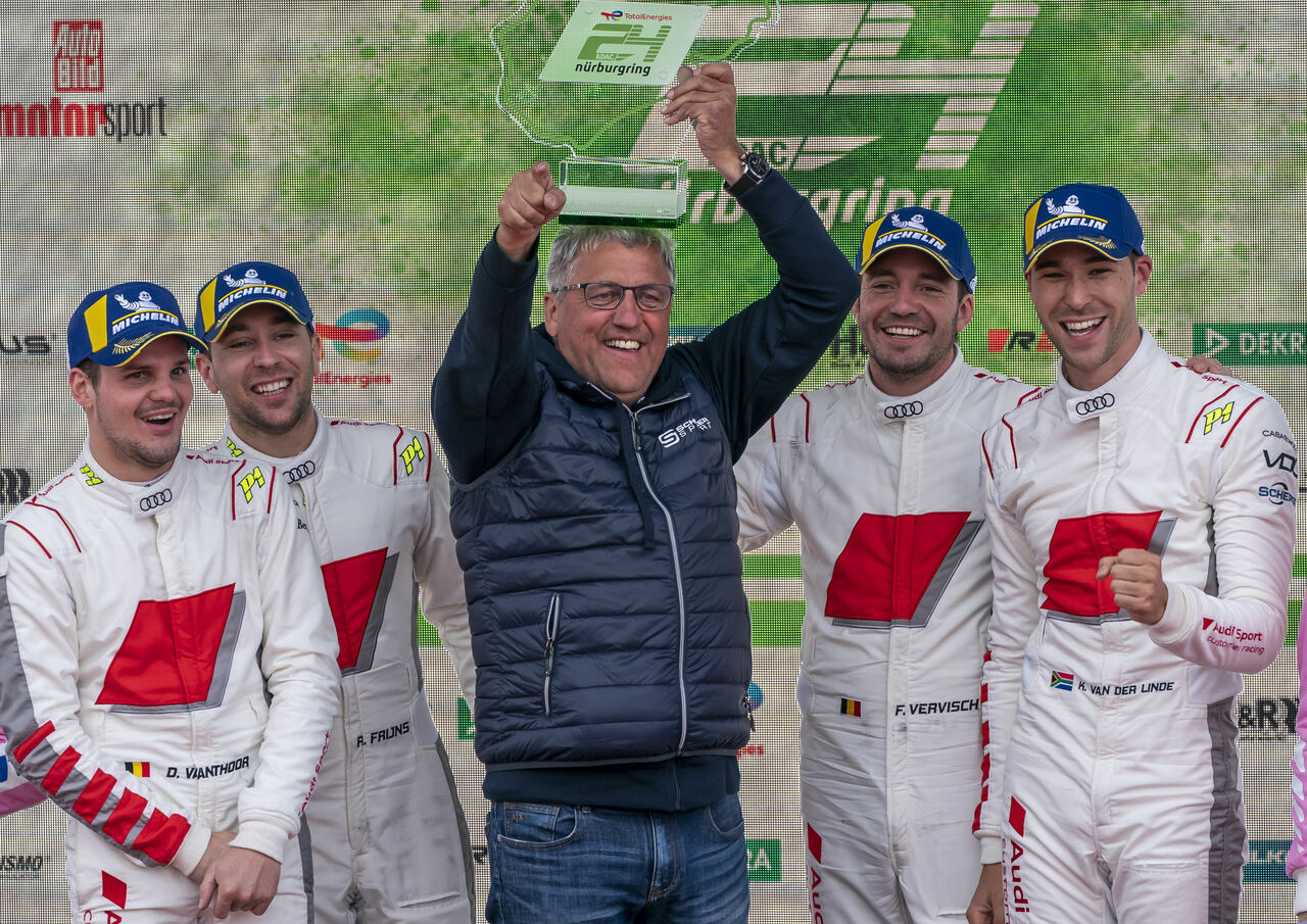 Audi triumphs in 24-hour anniversary race | Audi MediaCenter