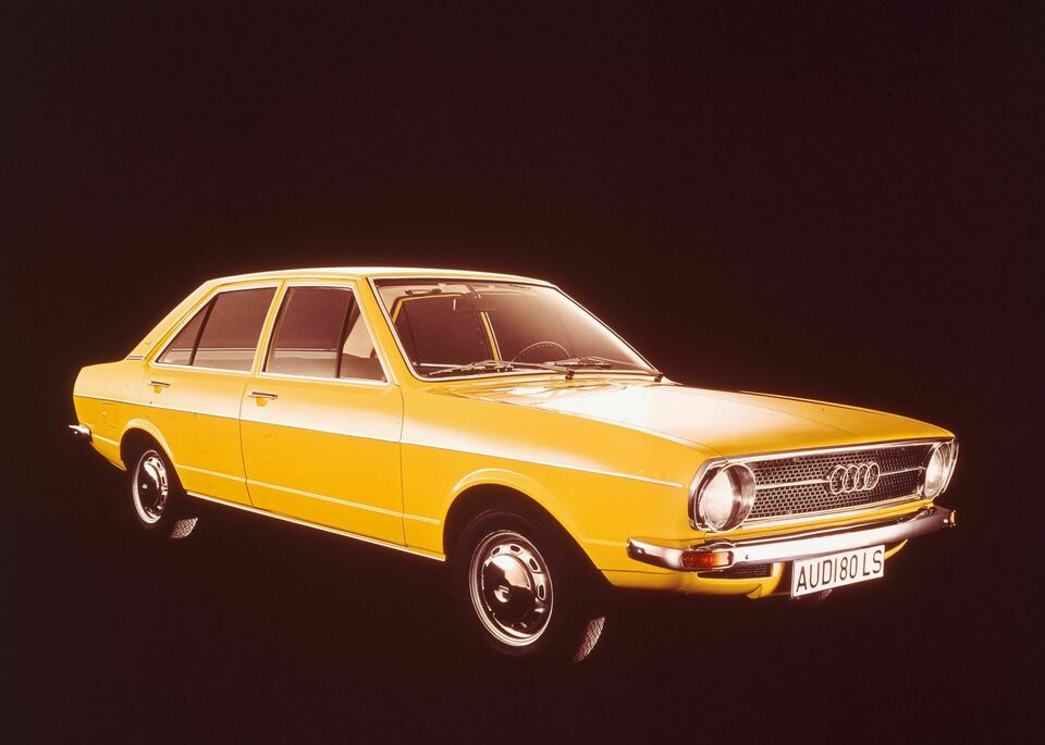 Audi captures the zeitgeist with this car: first Audi 80 unveiled 50 ...
