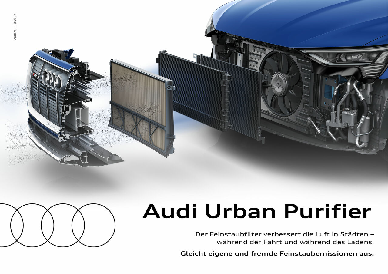 Audi Urban Purifier – der Feinstaubfilter für Elektrofahrzeuge | Audi ...