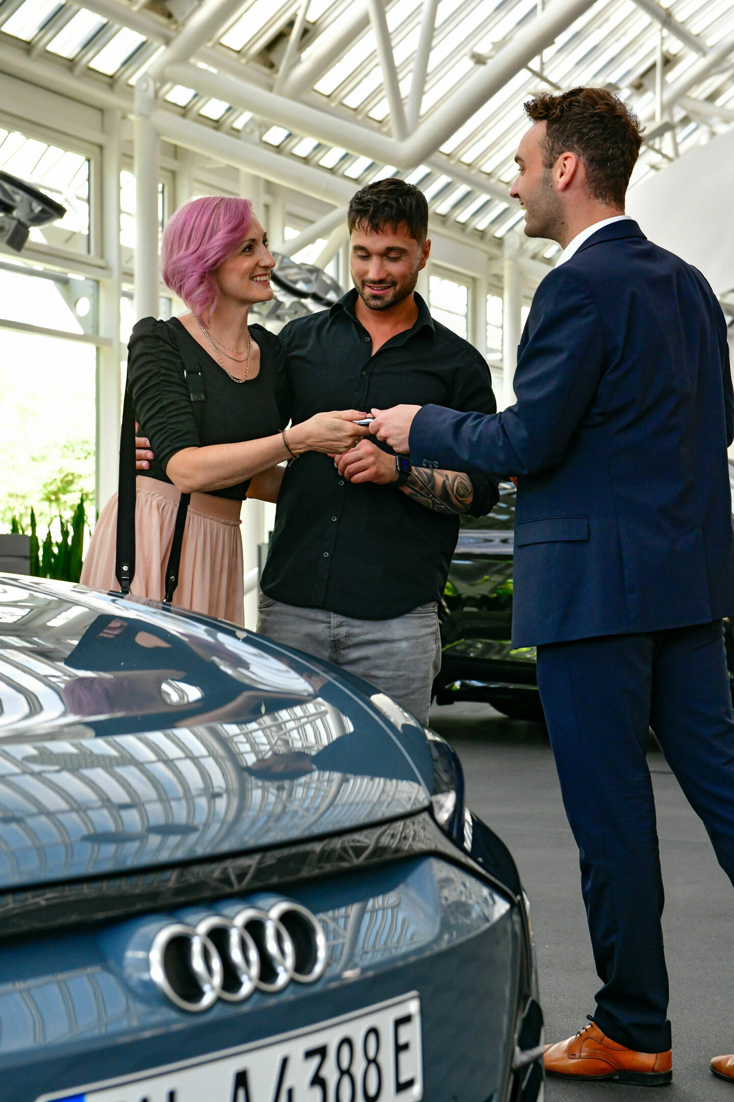 New car pick-up experience | Photo | Audi MediaCenter