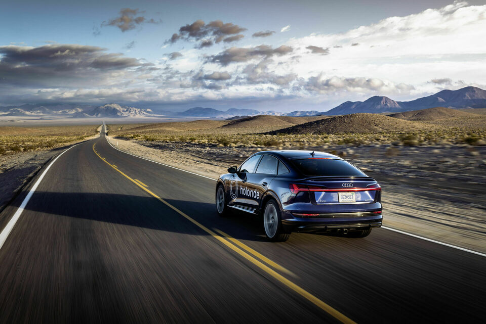 Audi at CES 2023: Test drives with holoride | Audi MediaCenter