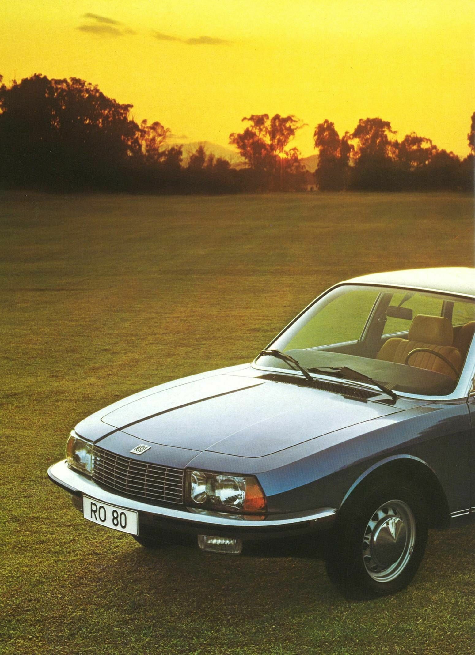 Prospectus shot NSU Ro 80, 1976 | Audi MediaCenter