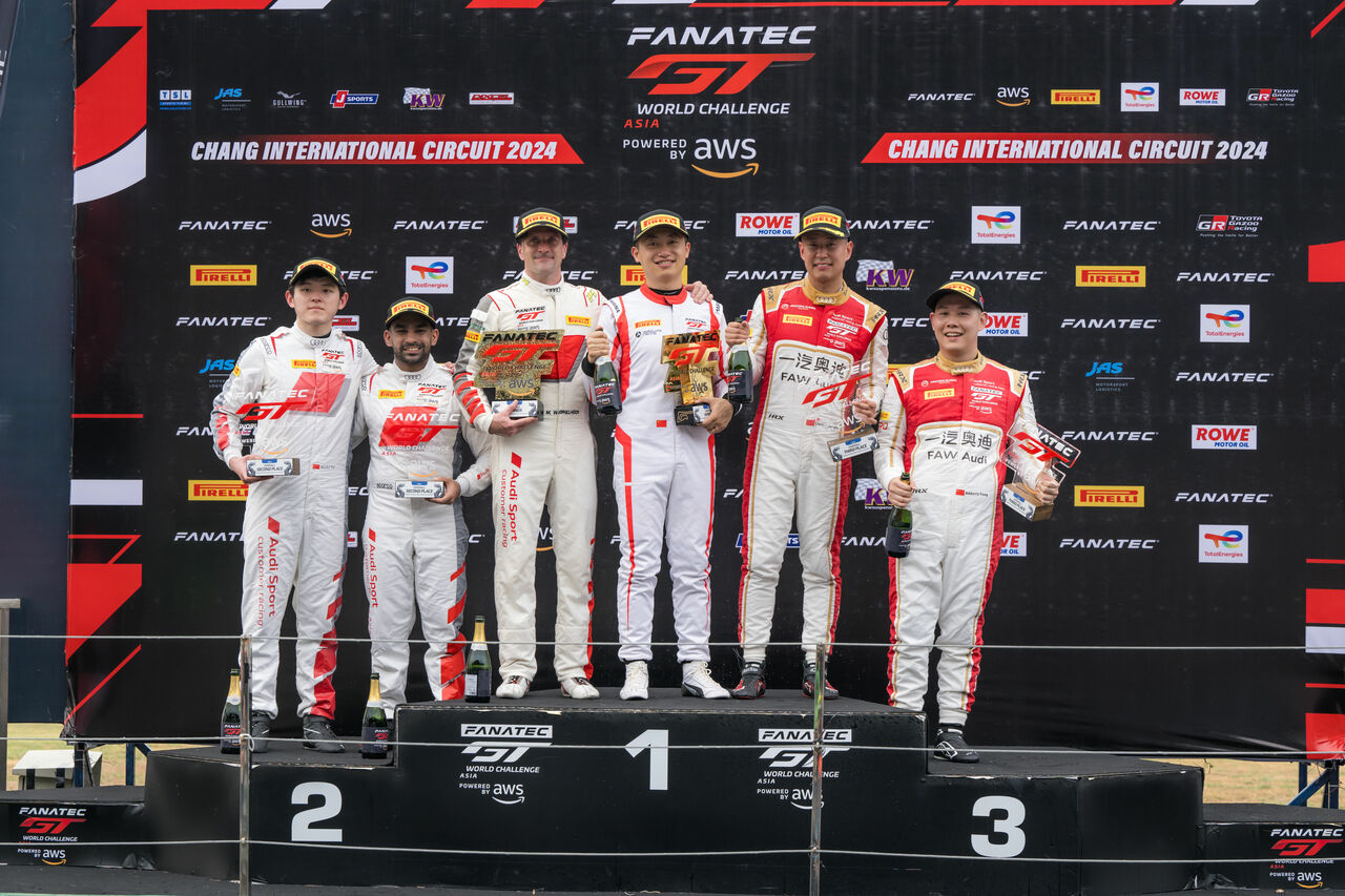Audi customer racing drivers at the top on three continents | Audi ...