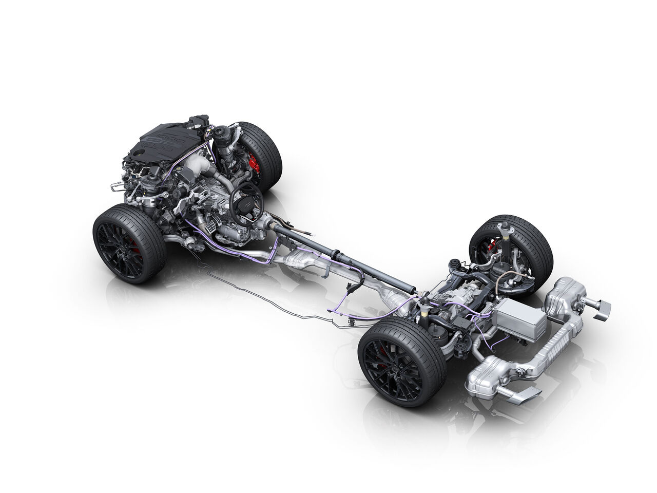 Progressive and efficient: quattro all-wheel drive | Audi MediaCenter