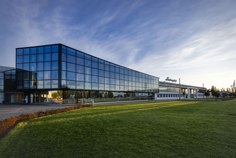 Lamborghini headquarter in Sant'Agata Bolognese | Photo | Audi MediaCenter