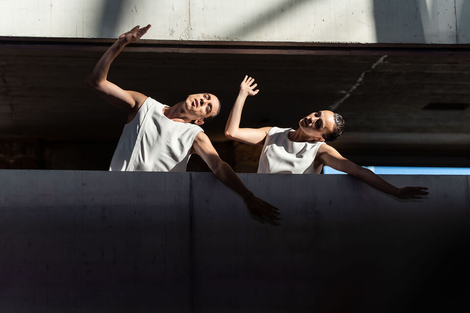 „Lux!“: Inszeniertes Konzert auf der Baustelle des MKKD; Arcis Saxophon ...