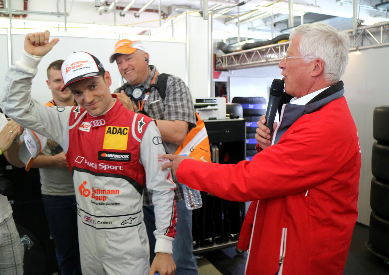 Jamie Green stuns the competition | Audi MediaCenter