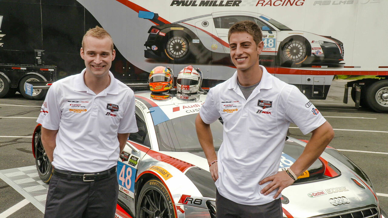 Racers visit Audi of America | Audi MediaCenter