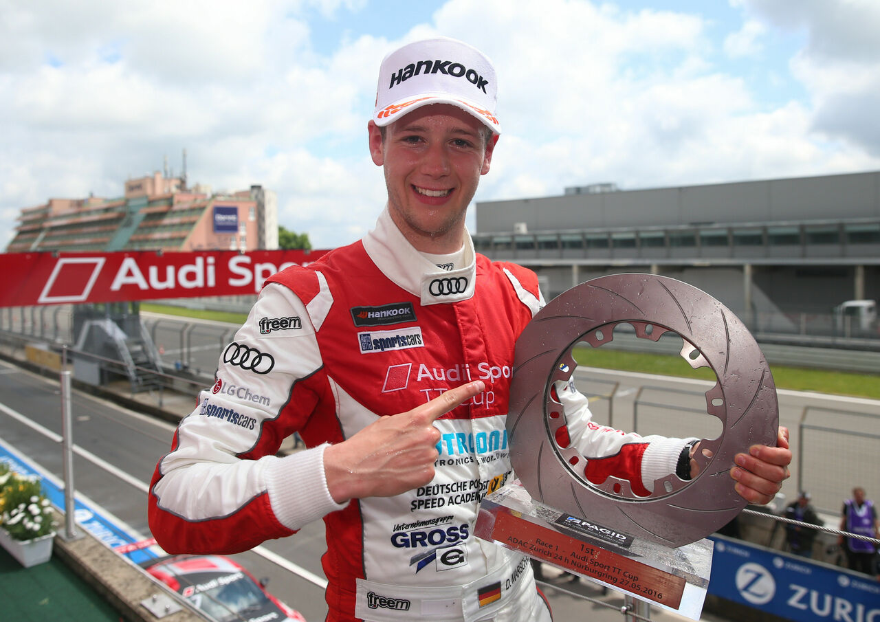 Marschall triumphs at the Nürburgring | Audi MediaCenter