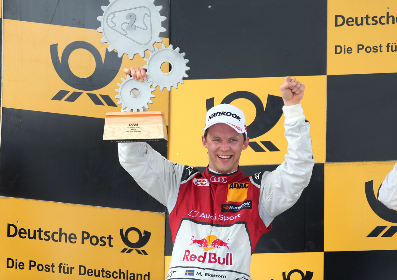 Ekström shines again in comeback drive | Audi MediaCenter