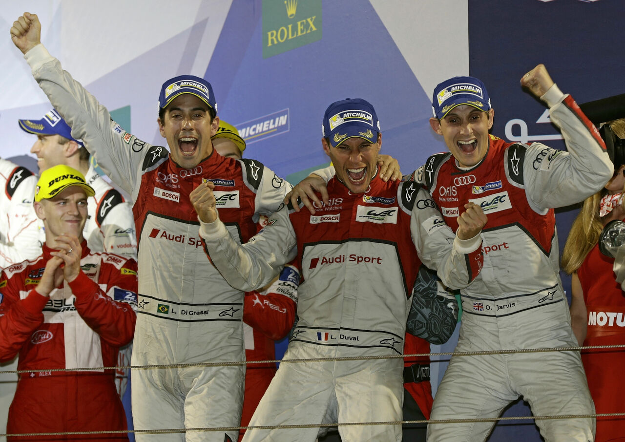 Audi verabschiedet sich mit Doppelsieg | Audi MediaCenter