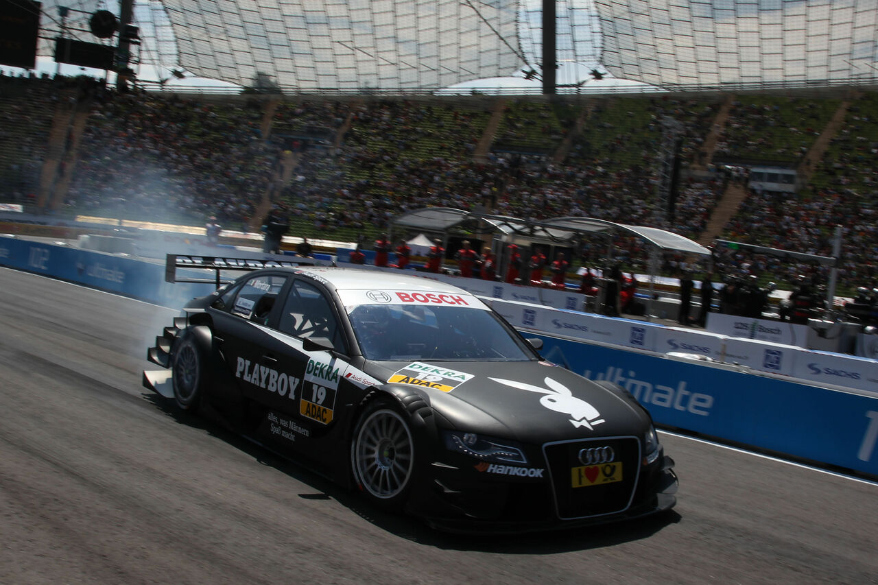 Audi-Pilot Mortara glänzt im Stadion | Audi MediaCenter