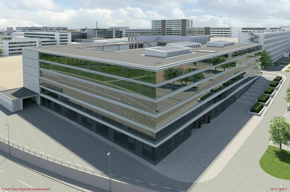 Neues Audi Design Center am Standort Ingolstadt in der Technischen ...