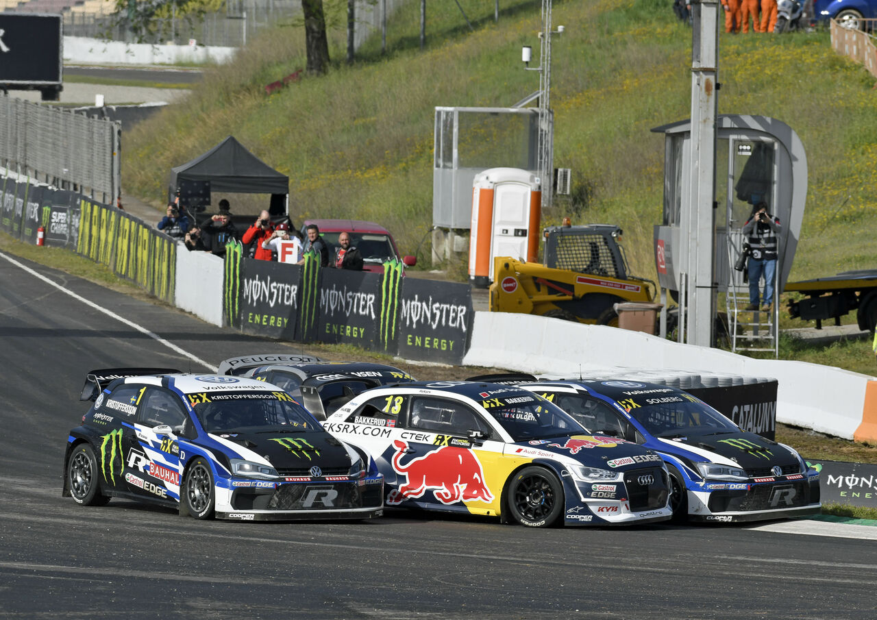 Rallycross: podium for EKS Audi Sport in season opener | Audi MediaCenter