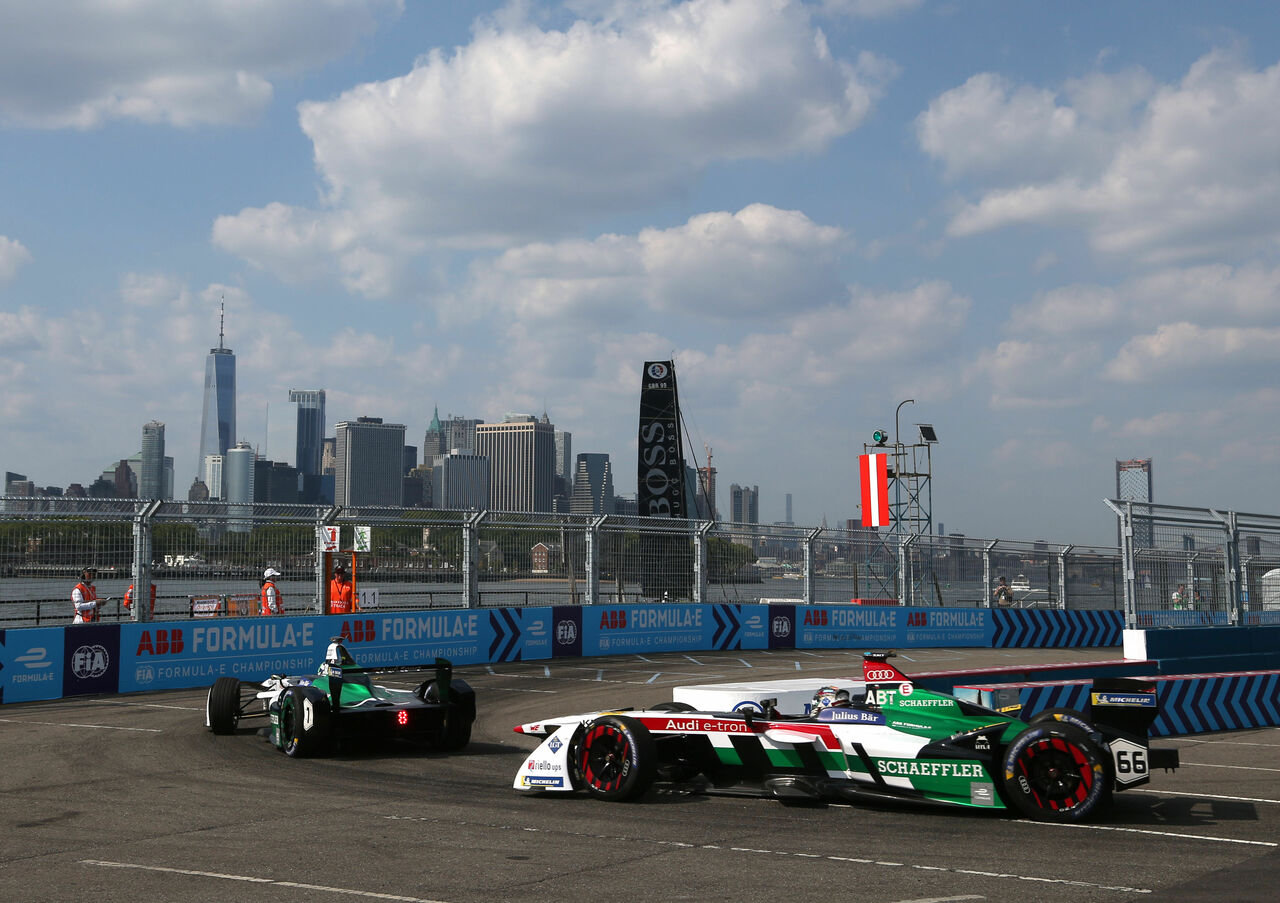 Audi starts Formula E finale weekend with one-two finish | Audi MediaCenter