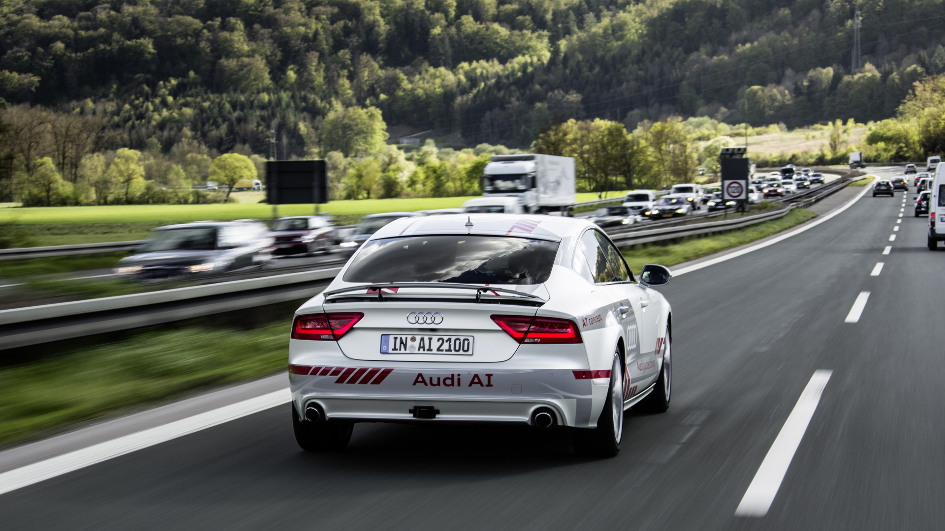 Audi piloted driving on the A9 | Video | Audi MediaCenter