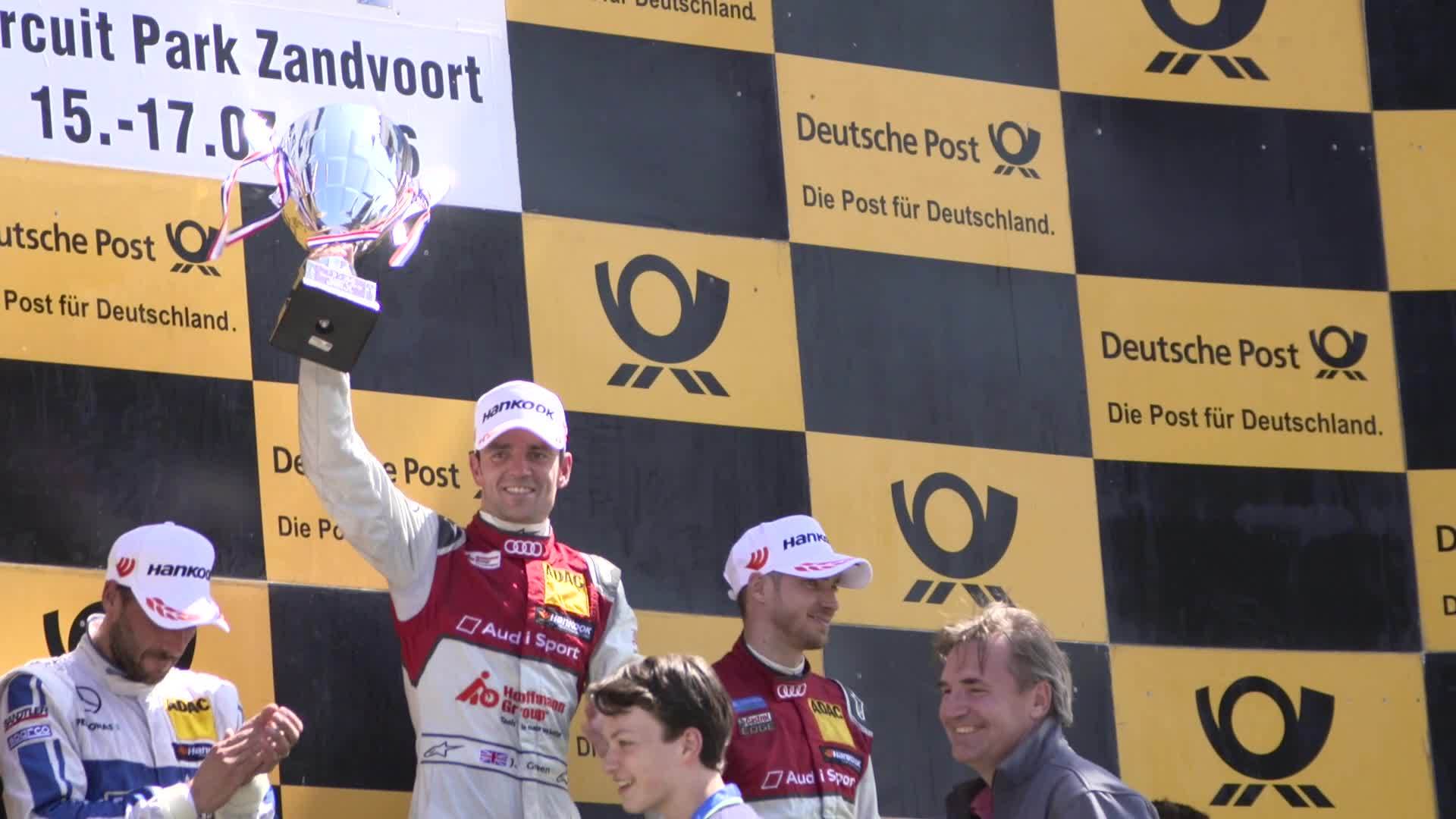 DTM - First victory this season for Jamie Green 2016 AMTV EN | Video ...