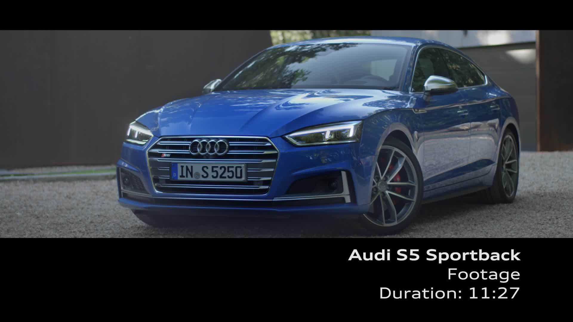 Audi S5 Sportback (bis 2024) – Footage | Video | Audi MediaCenter