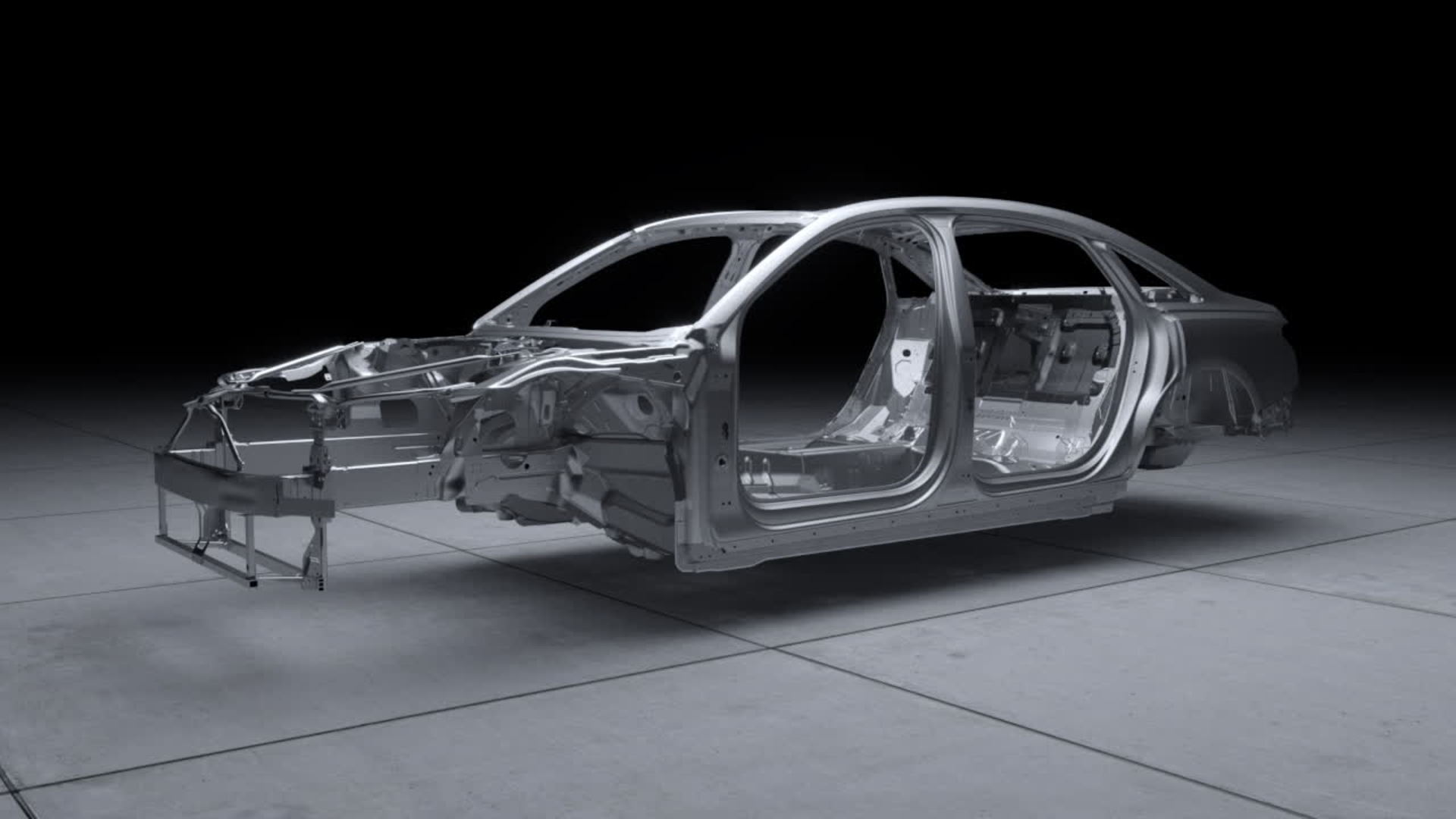Animation: Looking ahead to the new Audi A8 Space Frame with a unique ...