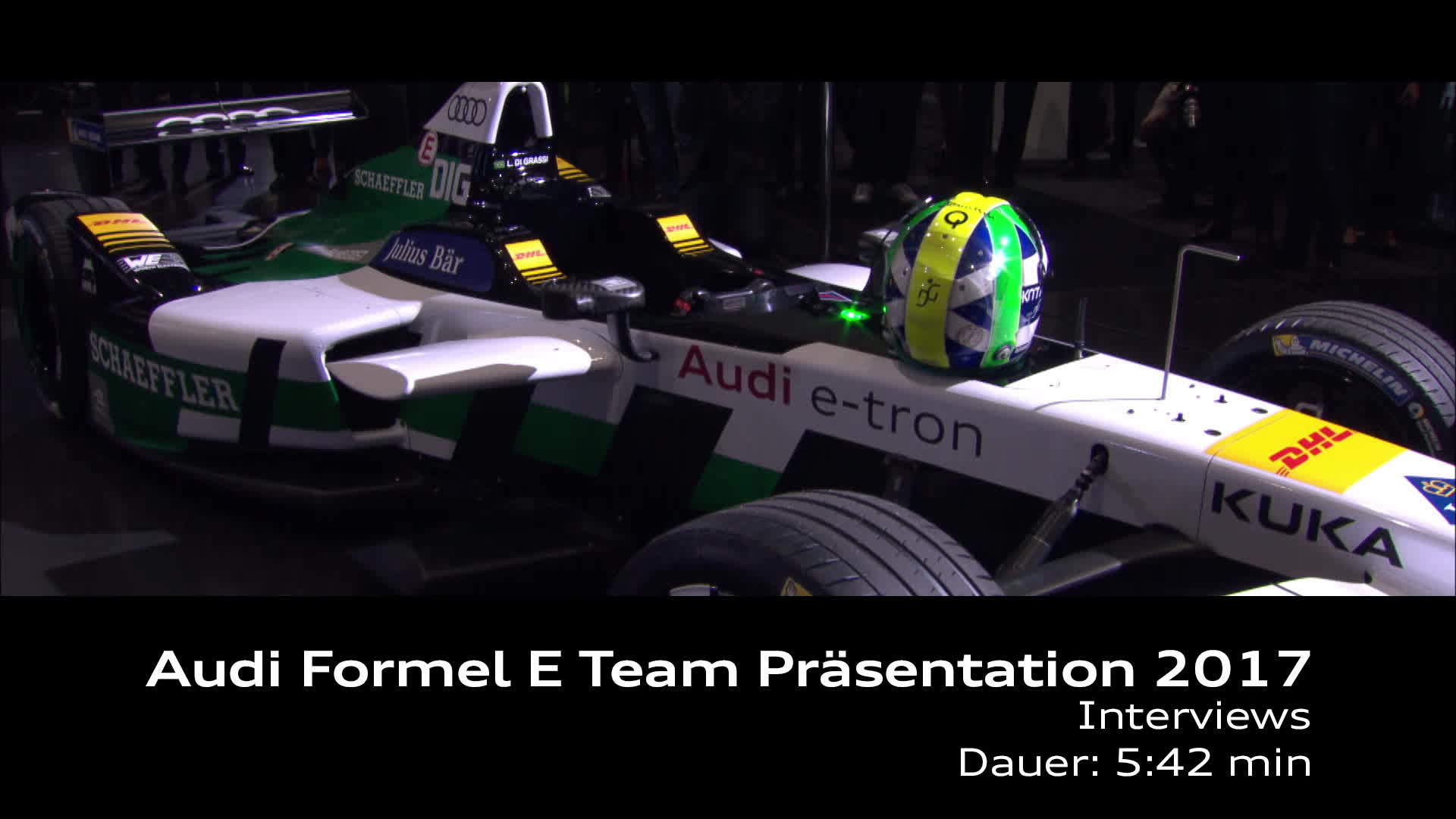 Audi Formel E Präsentation 2017 Interviews | Video | Audi MediaCenter