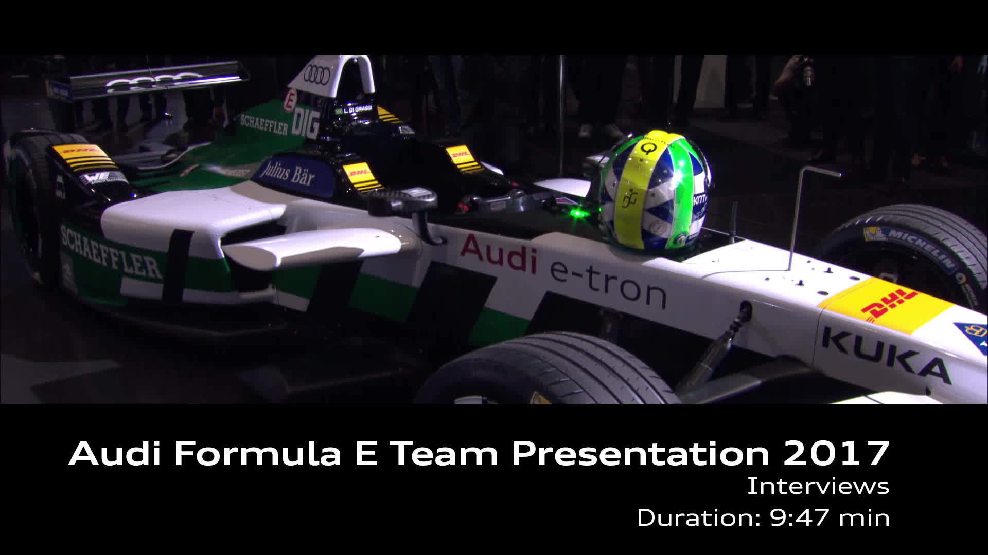 Audi Formula E Presentation 2017 Interviews EN | Video | Audi MediaCenter