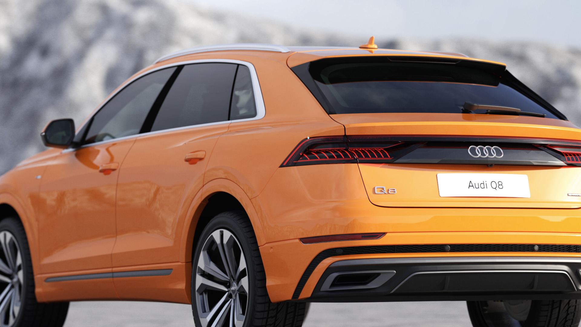 Animation Audi Q8 exterior design | Video | Audi MediaCenter