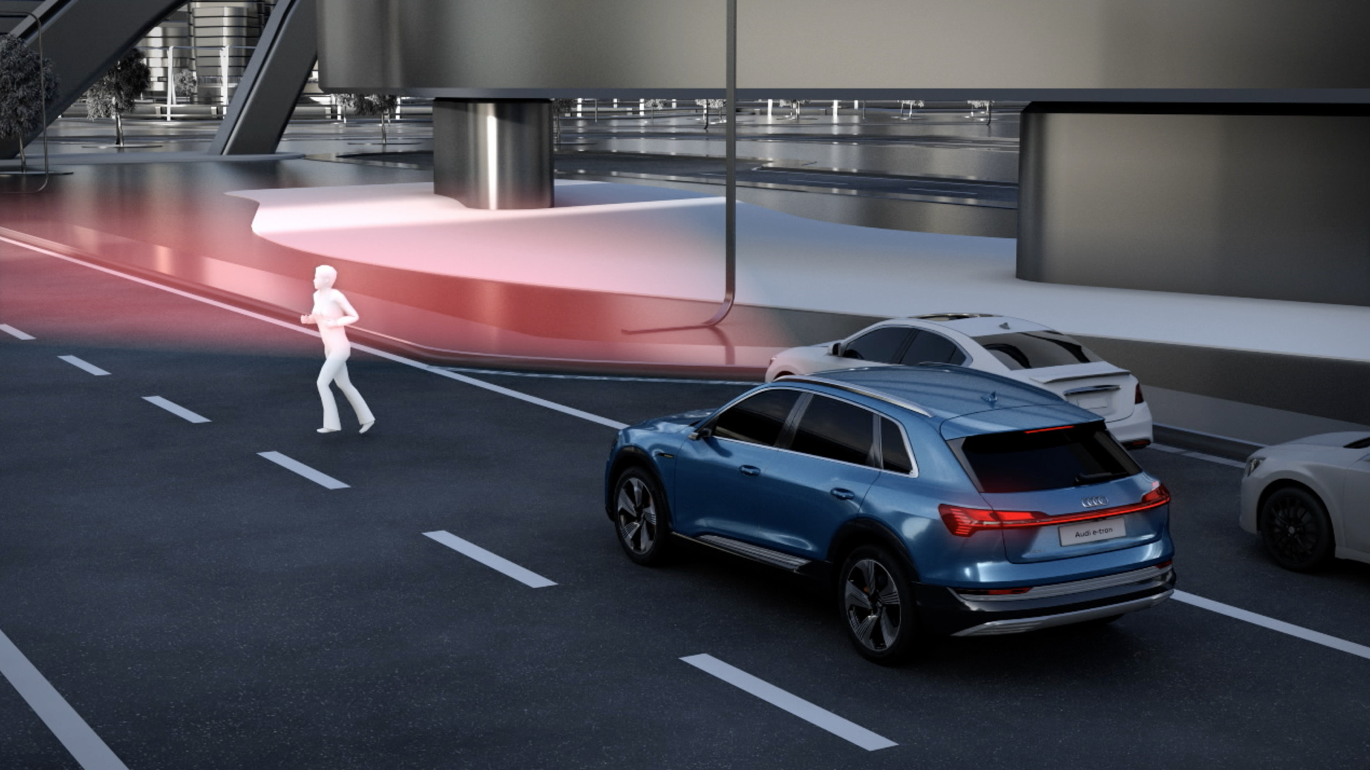 Integrated brake control system of the Audi e-tron (animation) | Video ...