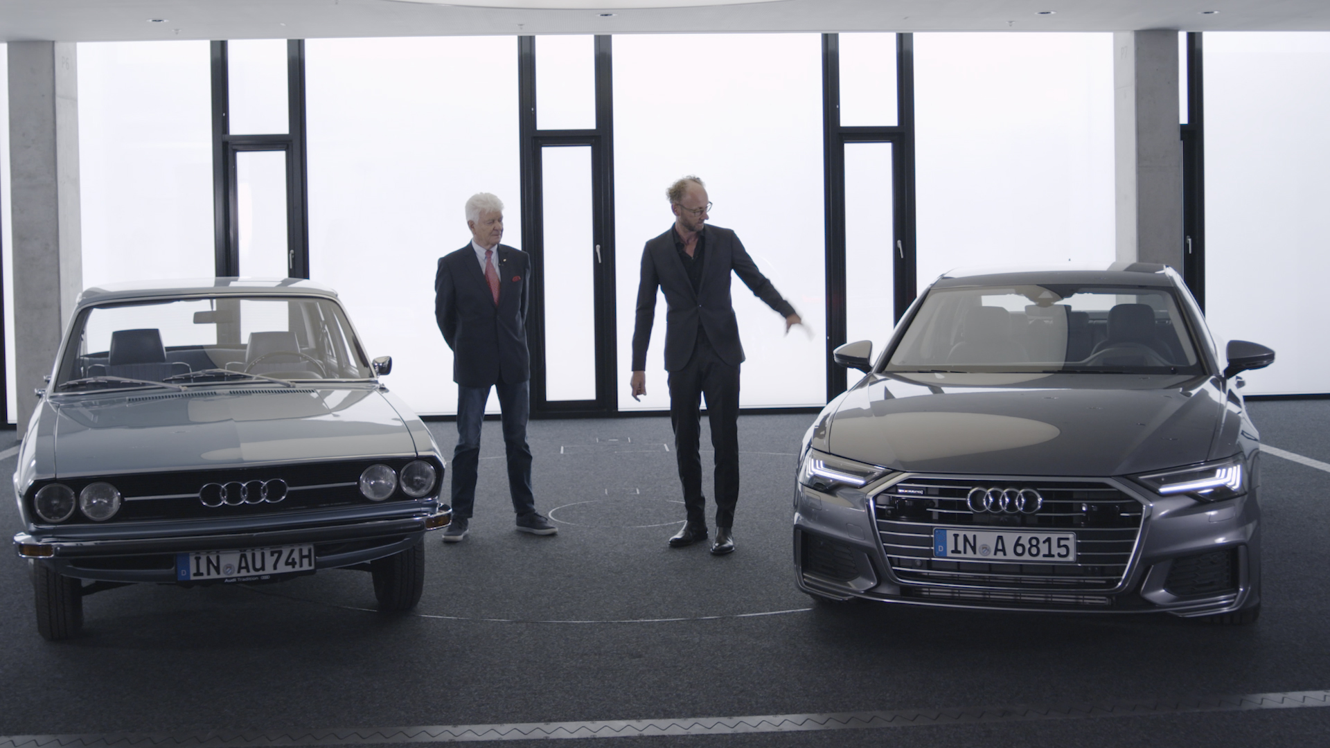 Before, today and tomorrow: 50 years of the Audi 100 | Video | Audi ...