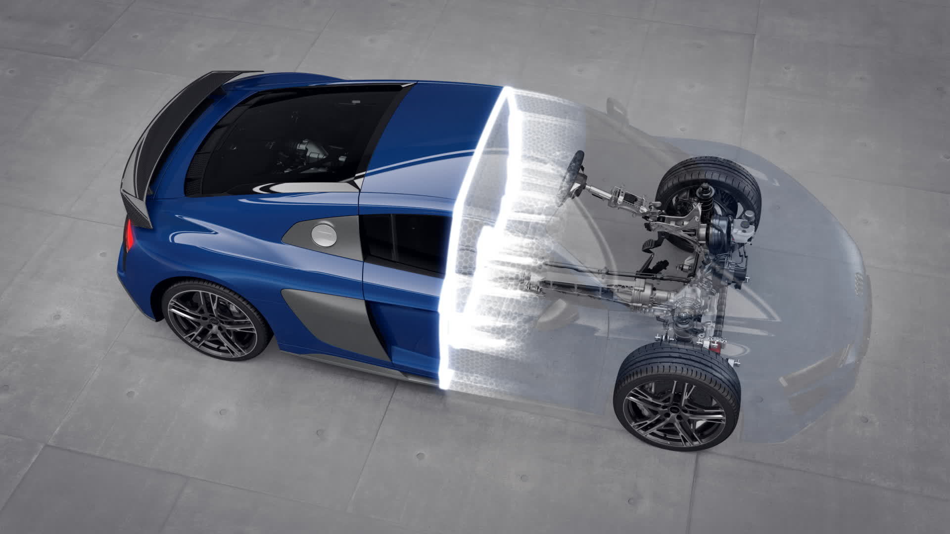 Audi R8 V10 performance quattro drivetrain (Animation) | Video | Audi ...