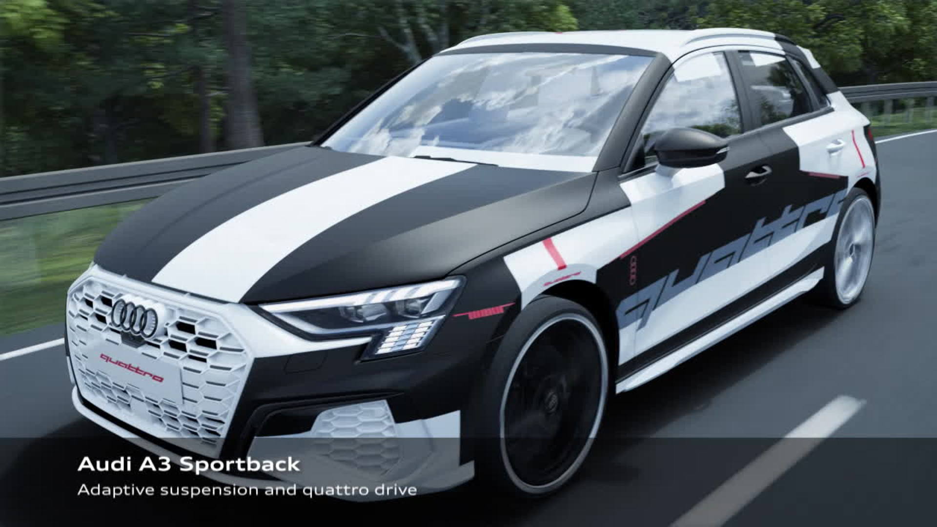 Animation: Audi A3 Sportback - system and network | Video | Audi ...