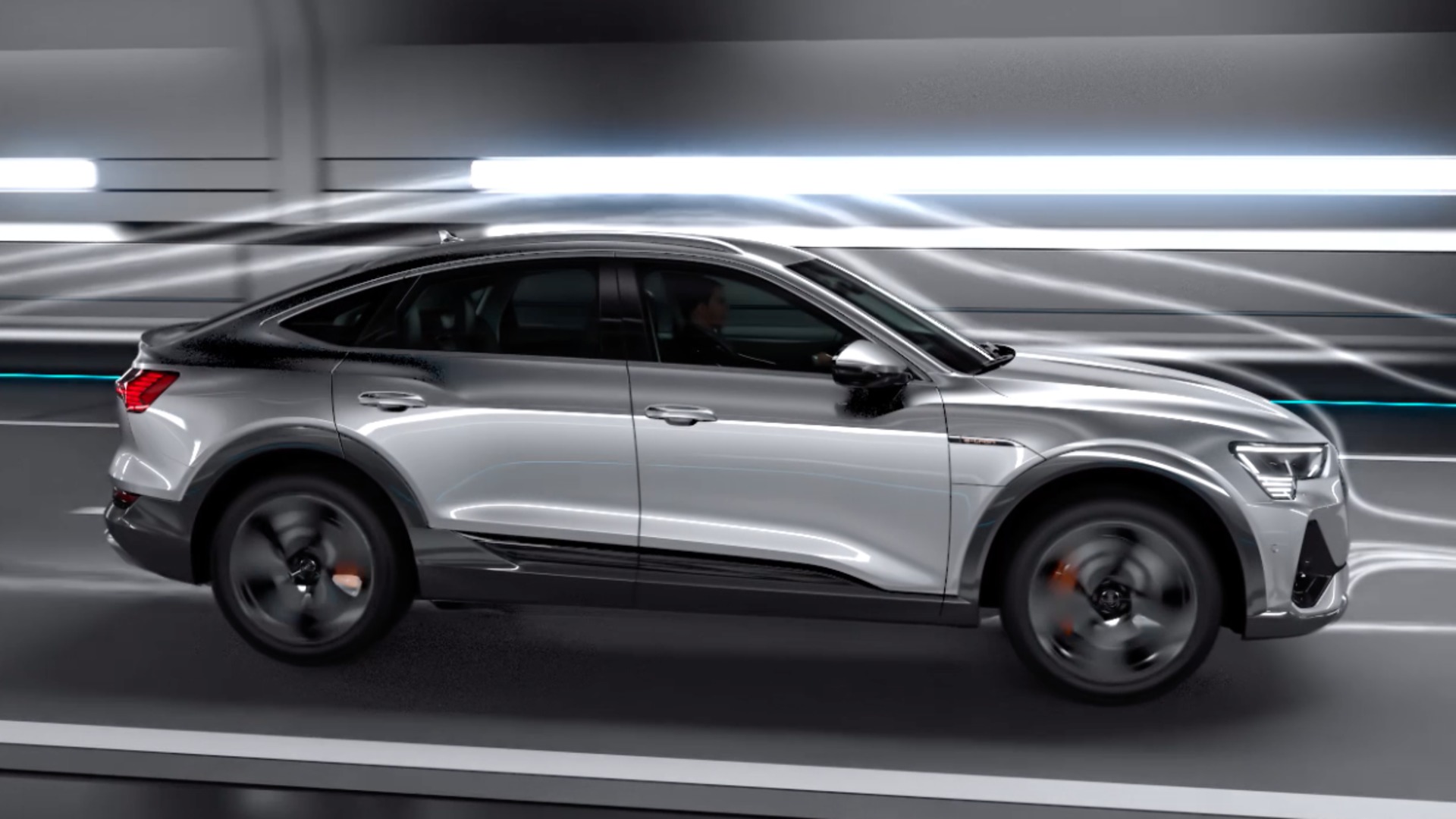 Animation: Audi e-tron Sportback Aerodynamic | Video | Audi MediaCenter