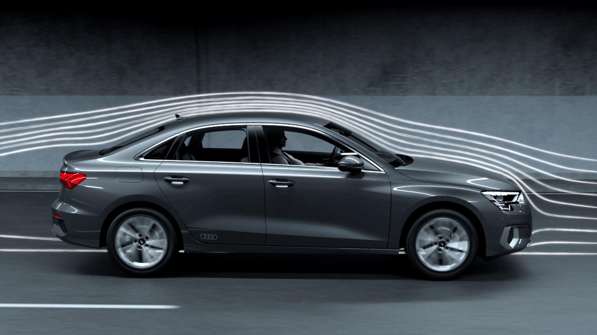 Animation: Audi A3 Sedan – Aerodynamics | Video | Audi MediaCenter