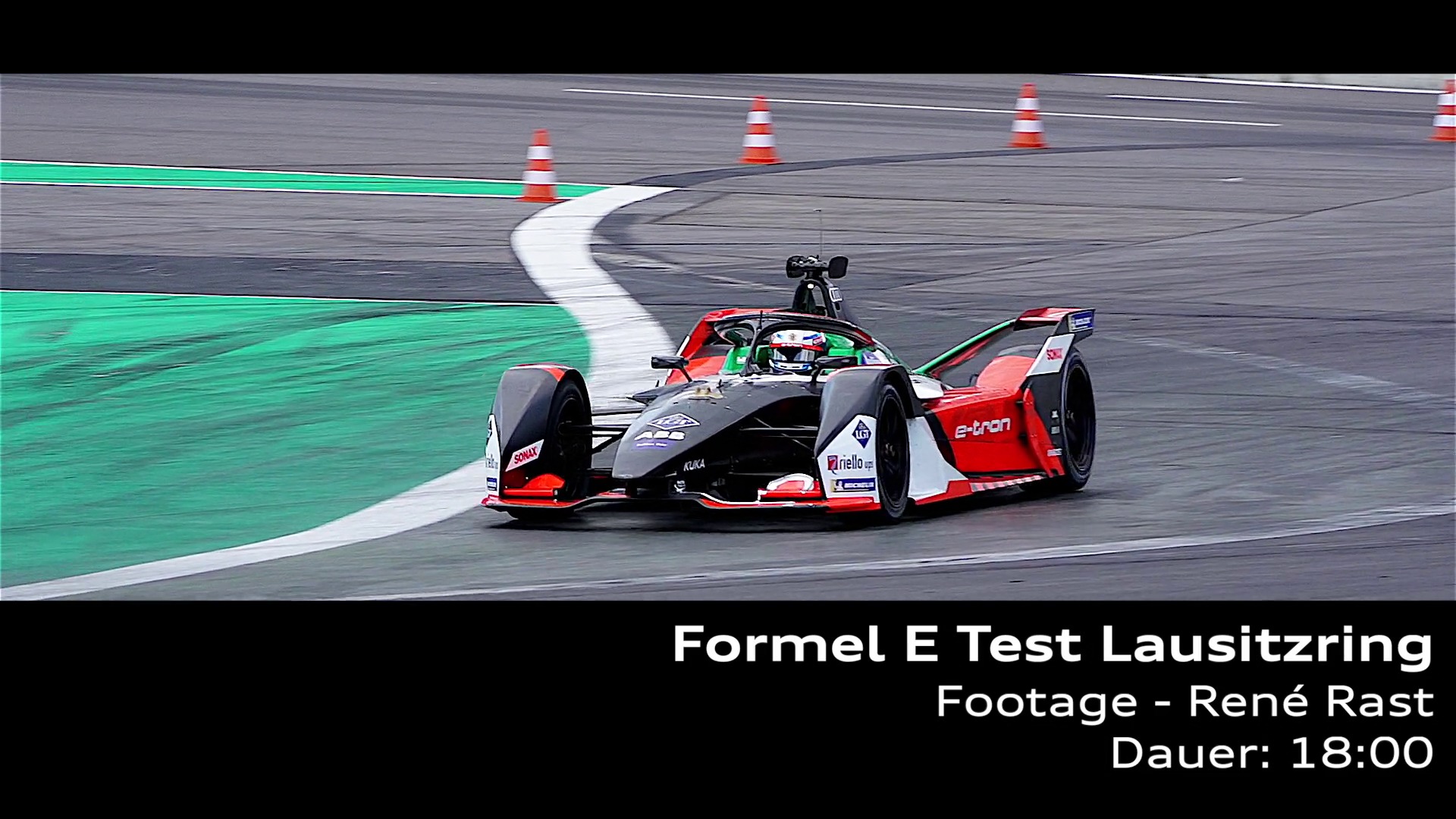 Footage: René Rast drives Audi Formula E car for the first time | Video ...