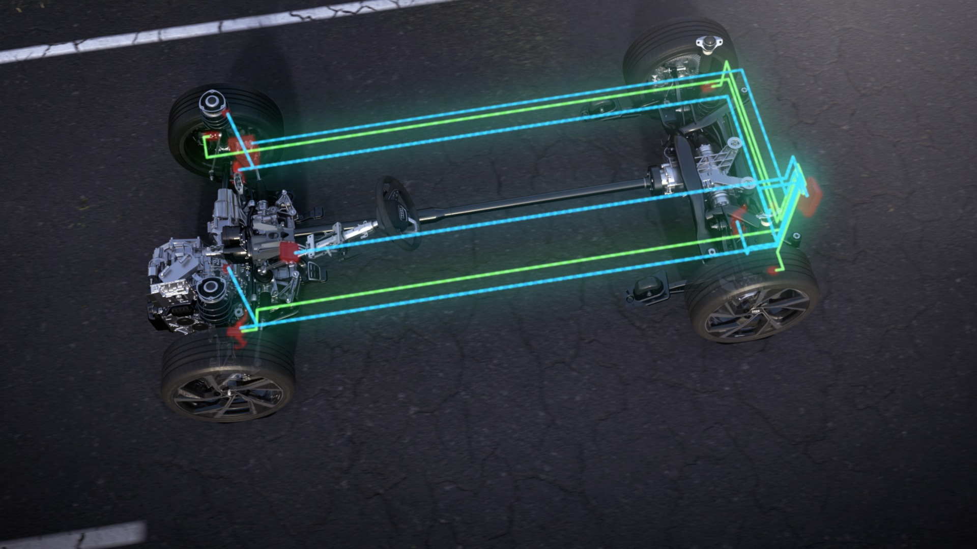 Animation: Audi S3 Sportback – Adaptiv-Fahrwerk | Video | Audi MediaCenter