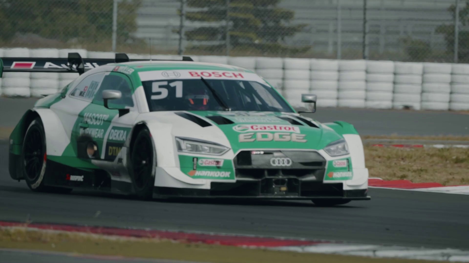 DTM 2020: Audi RS 5 DTM on the Nürburgring Grand Prix circuit for the ...