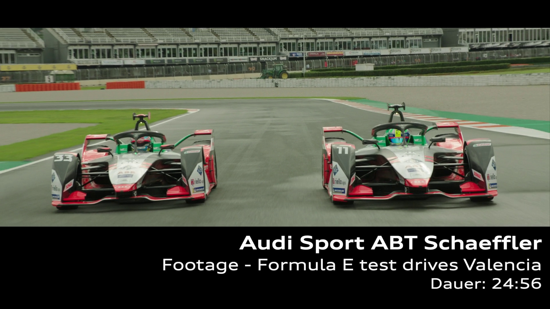 Footage: Formula E Season 7 Valencia Test | Video | Audi MediaCenter