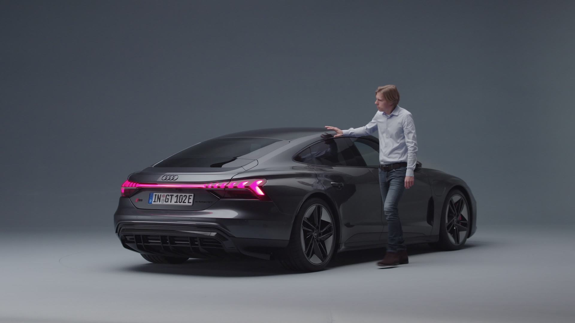 The emotional and classic design of the Audi e-tron GT | Video | Audi ...