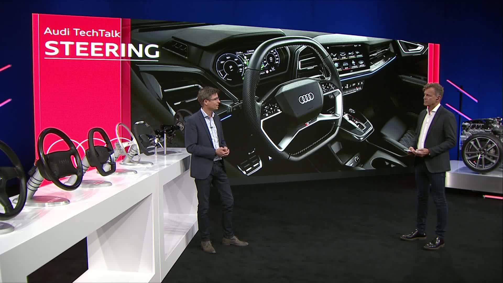 Audi TechTalk: Steering | Video | Audi MediaCenter