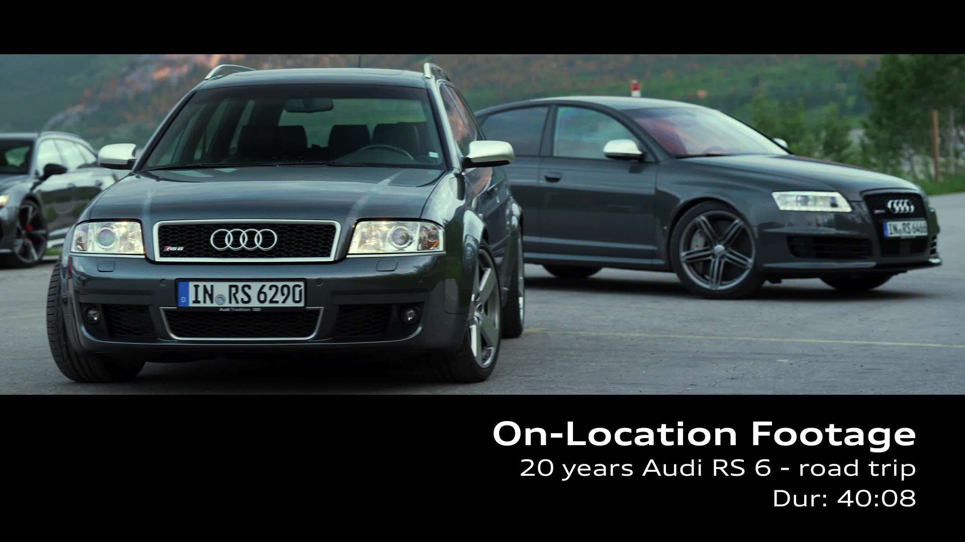 "20 years Audi RS 6" road trip – Footage (on location) | Video | Audi ...