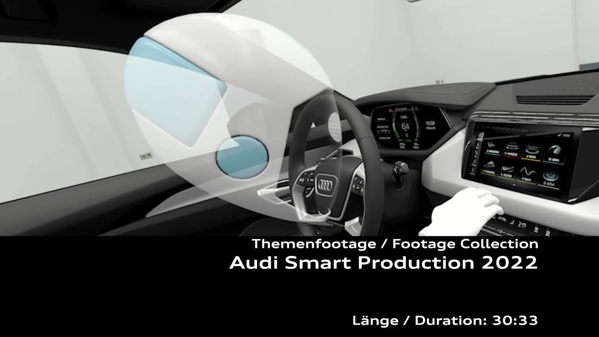 Footage: Audi Smart Production (HD) | Video | Audi MediaCenter