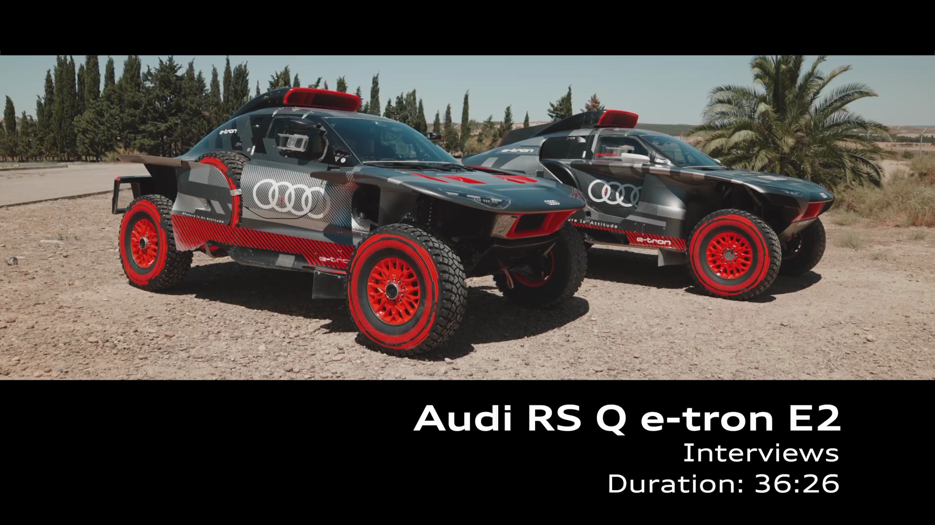 Footage: Audi RS Q e-tron E2: Interviews | Video | Audi MediaCenter