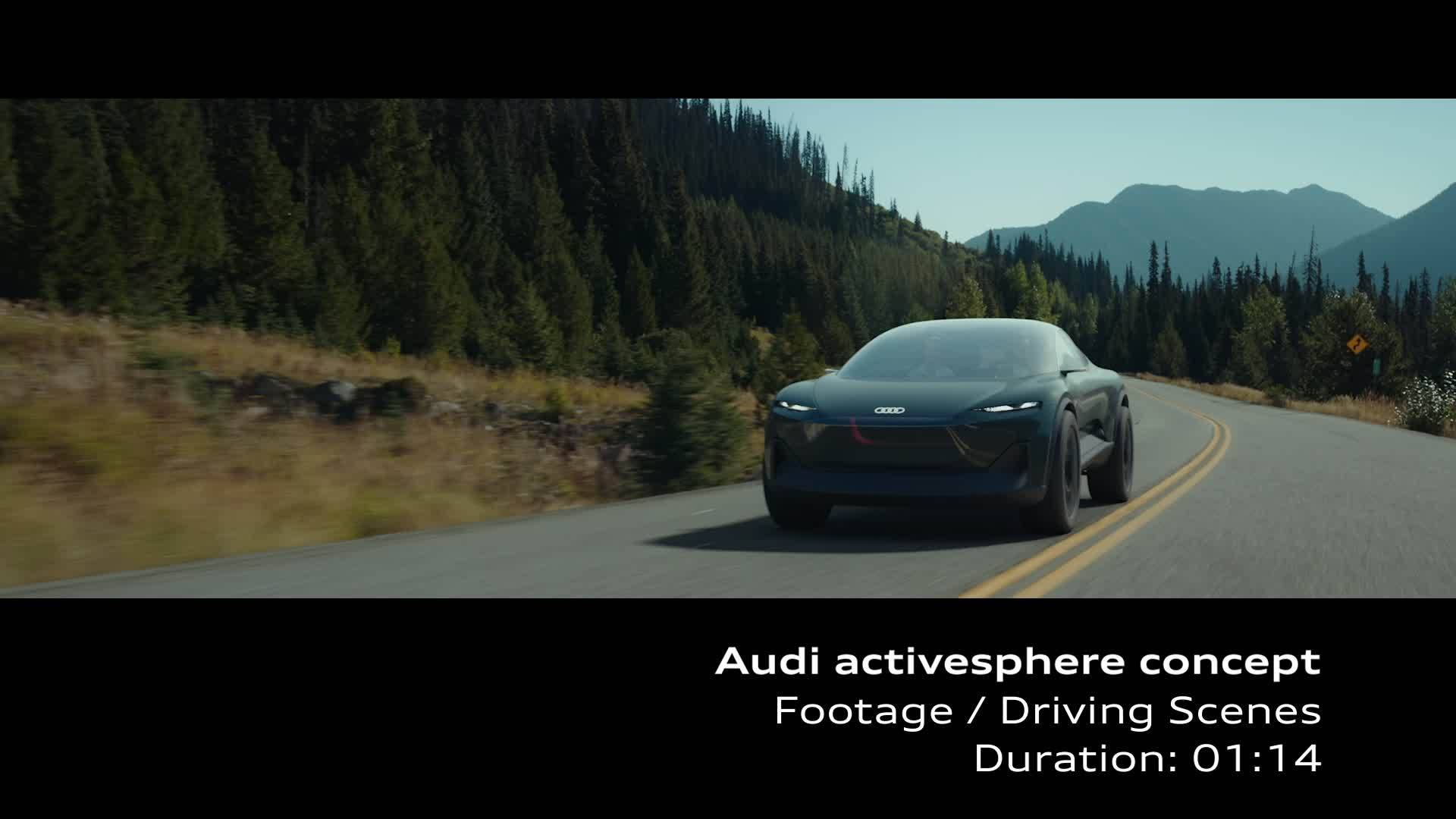 Footage: Audi activesphere concept (dynamic) | Video | Audi MediaCenter