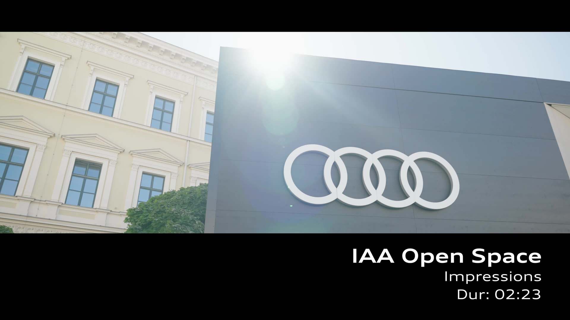 IAA Open Space Impressionen – Footage | Video | Audi MediaCenter