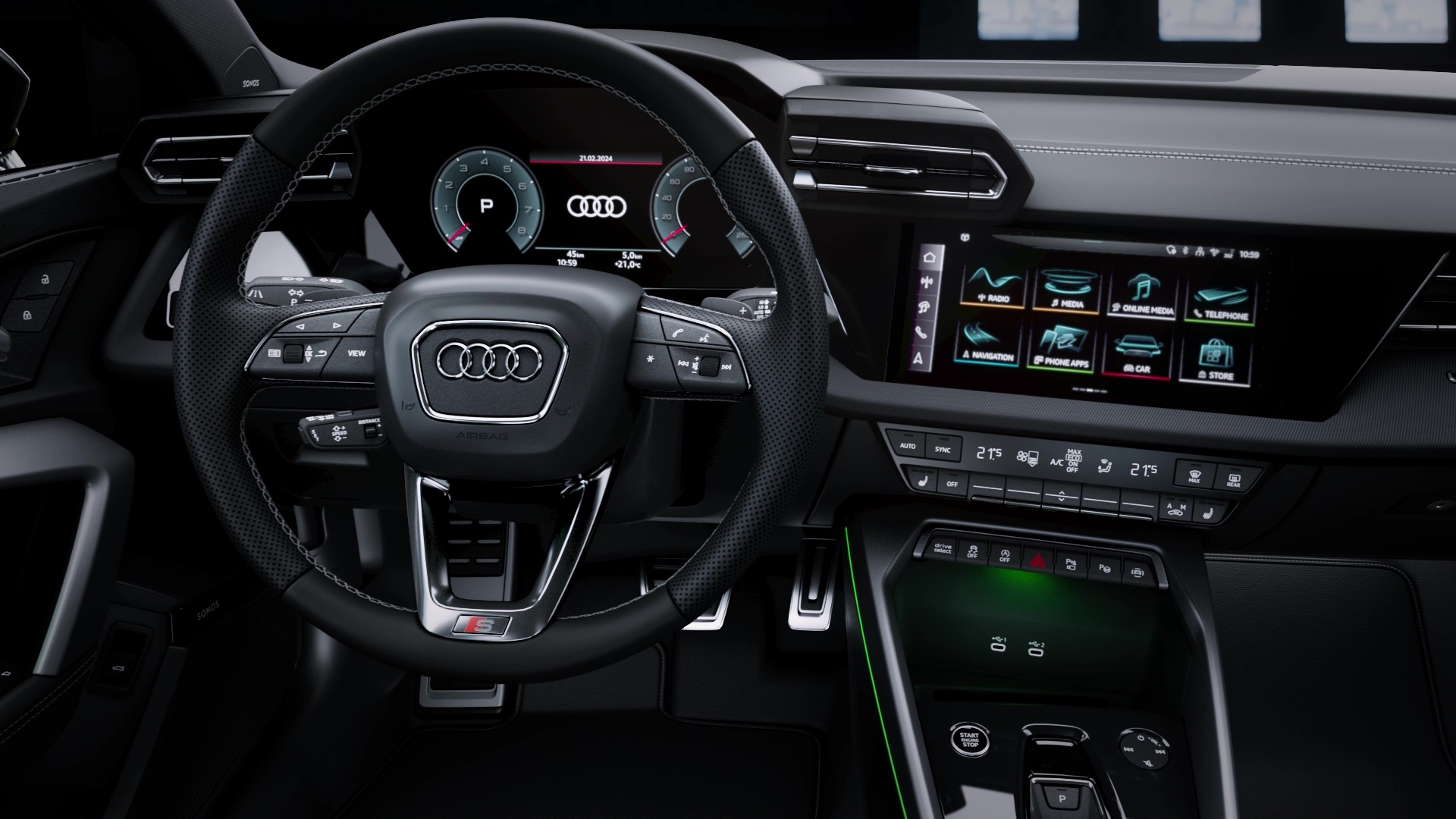 Audi A3 Sportback – Interior – Animation | Video | Audi MediaCenter