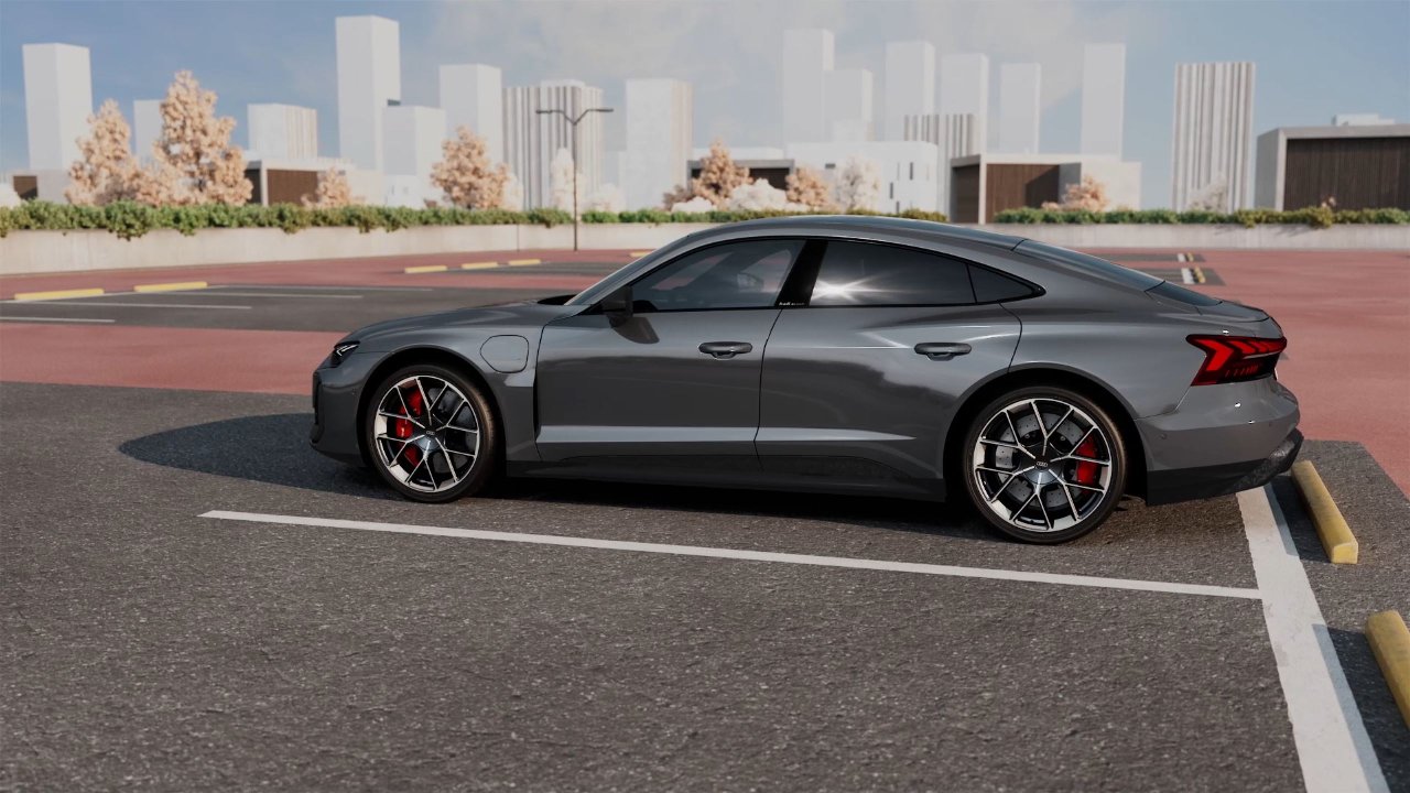 Audi RS e-tron GT performance - Active suspension - Animation | Video ...