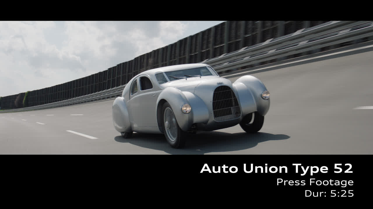 Auto Union Type 52 - Footage | Video | Audi MediaCenter