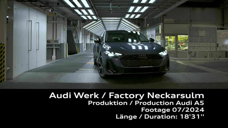 Production and Logistics | Audi MediaCenter